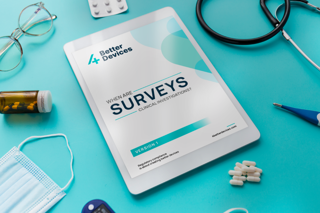 When are surveys clinical investigations | Evidence
